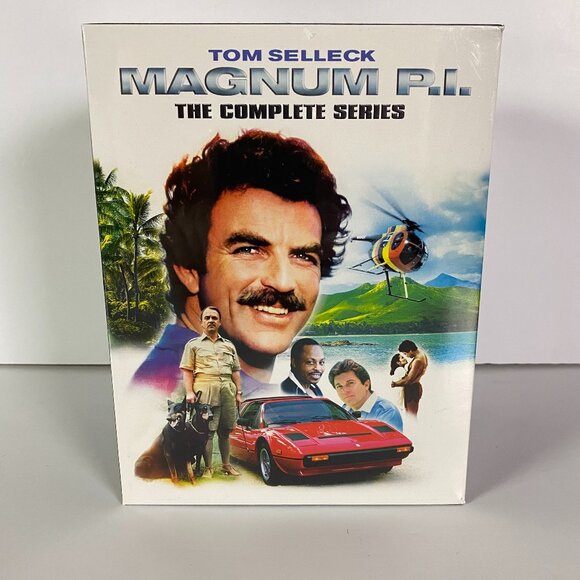 Media | New Magnum Pi The Complete Series Dvd 42disc Factory Sealed ...